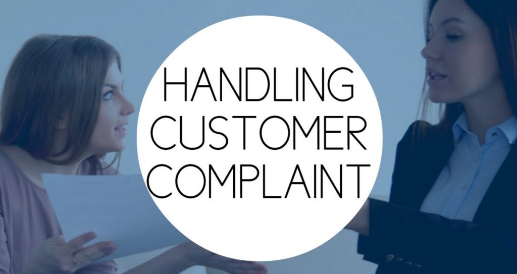 TRAINING ONLINE COMPLAINT HANDLING